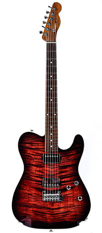 Haar Trad T Custom Deluxe Flame Maple top Rosewood Neck 2020 | Reverb
