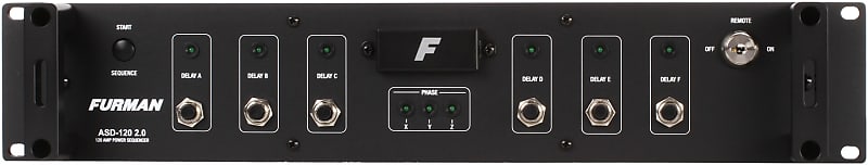 Furman ASD-120 2.0 6 Circuit Sequencing Power Distribution | Reverb