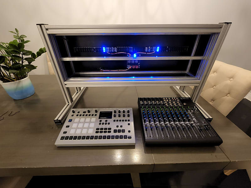 Handmade Monster Studio Eurorack Case 168HP 6U (100W PSU) | Reverb