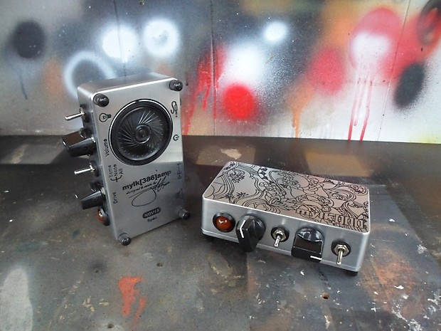 mylk386 - Handmade Mini Travel Amp & Micro guitar head | Reverb