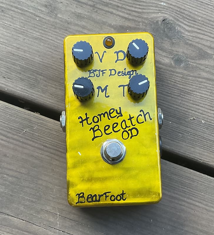 Bearfoot FX Homey Beeatch OD 2010 - Gold | Reverb
