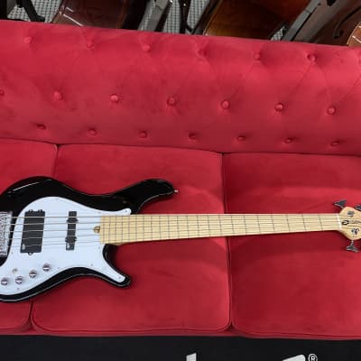 Brubaker MJX-5 Bass Guitar Black | Reverb