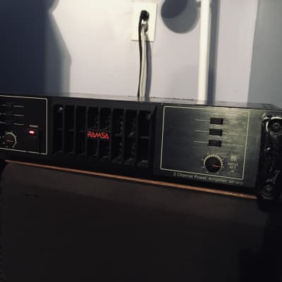 Ramsa Panasonic 2 Channel Power Amplifier WP-9110 2 Channel | Reverb