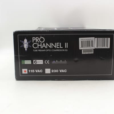 ART Pro Channel II Microphone Preamp/Compressor/EQ | Reverb