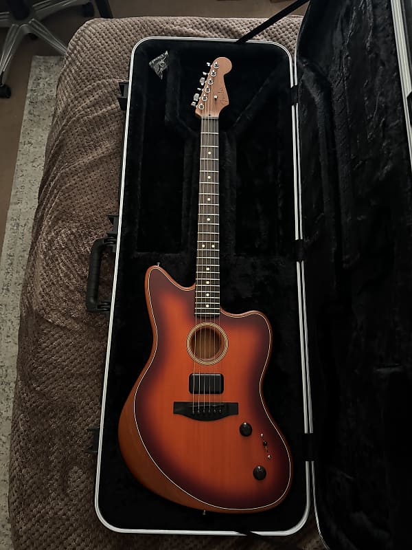 Fender American Acoustasonic Jazzmaster 2021 - Present - | Reverb