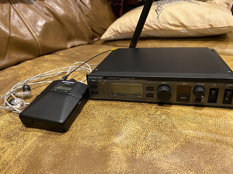 PSM900 Transmitter P9T & Shure P9RA Body Pack | Reverb