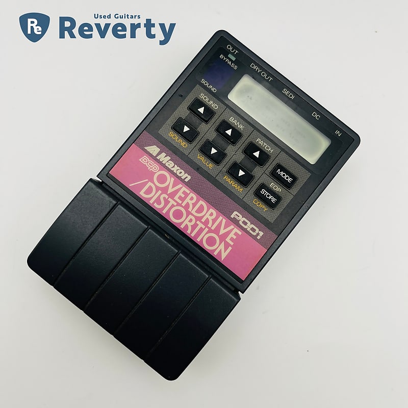 Maxon POD1 Overdrive / Distortion Guitar Effect Pedal Made | Reverb UK