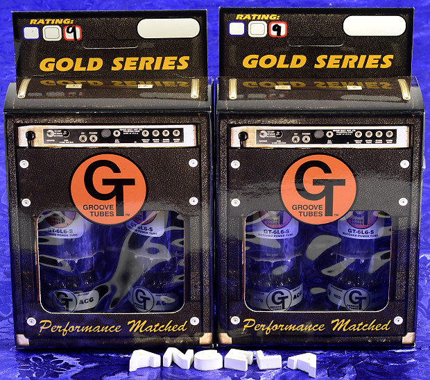 Groove Tubes GT-6L6-S High Quartet Of 4 Tubes 9 Rating | Reverb UK