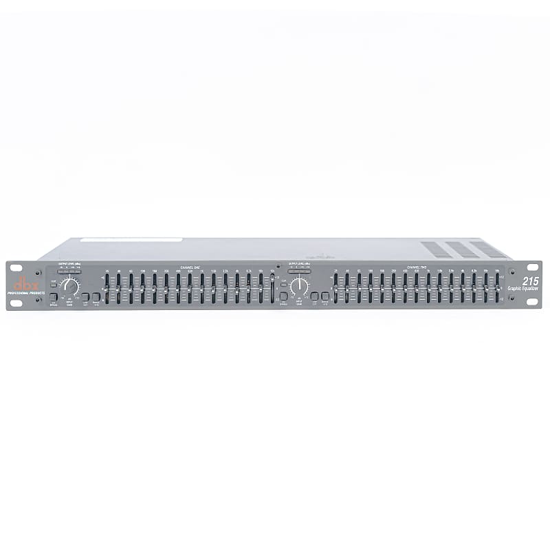 dbx 215 2-Channel Dual 15-band Graphic Equalizer | Reverb Australia