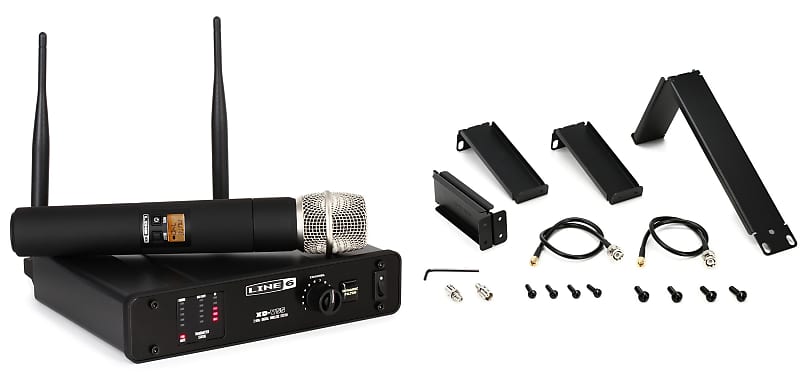 Line 6 Relay G55/V55 Rackmount Kit Bundle with Line 6 XD-V55 | Reverb