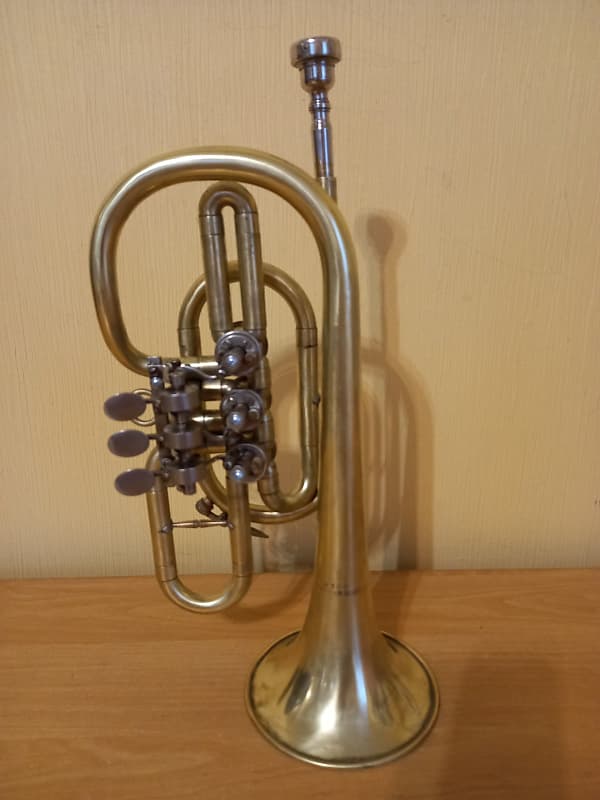 Soviet Trumpet Cornet USSR Musical Wind Instrument Vintage | Reverb