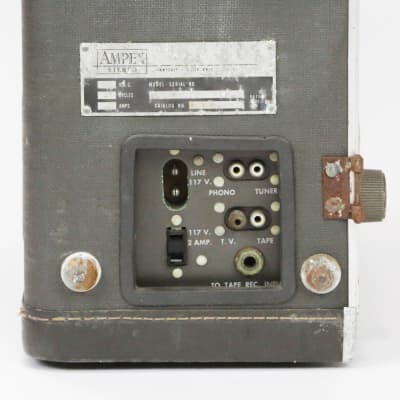 1965 Ampex A-692 Vintage Portable Tube Amplifier for Tape | Reverb