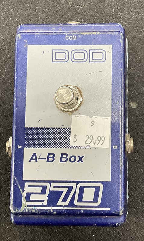 DOD 270 A-B BOX 90'S - BLUE | Reverb