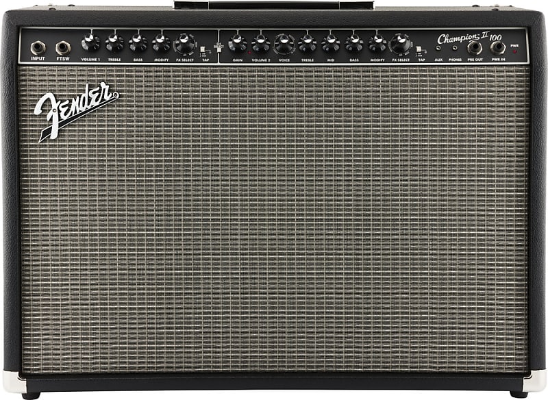 Fender Champion II 100 Dual 12" Electric Guitar Amplifier | Reverb UK