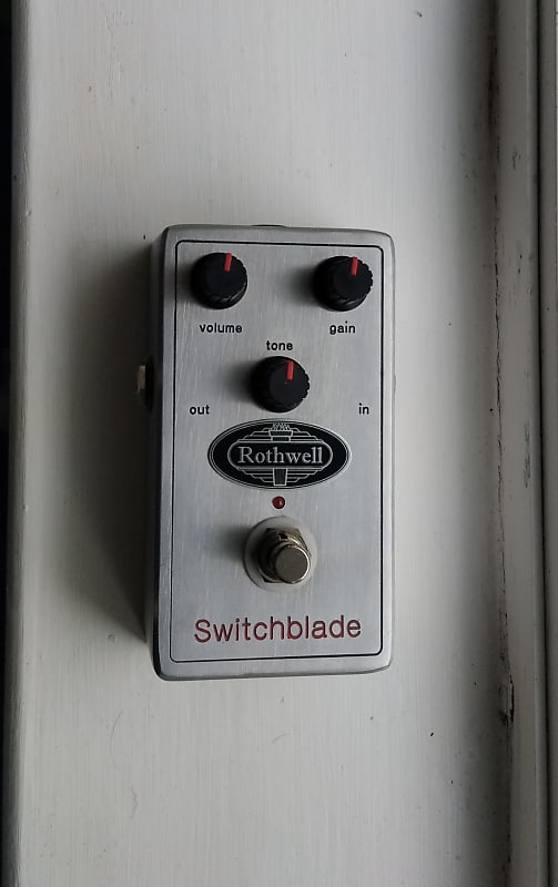 Rothwell Switchblade distortion/overdrive, boxed | Reverb