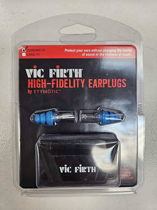 Vic Firth High-Fidelity Earplugs Standard Fit | Reverb