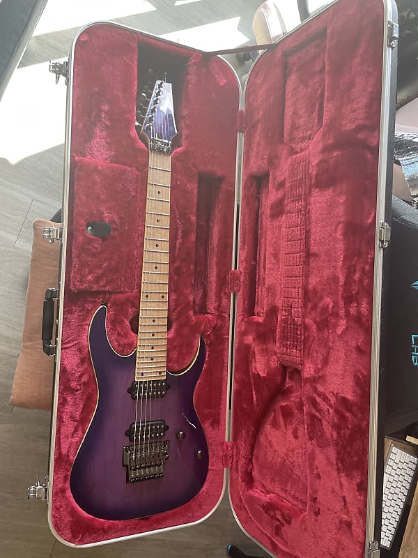 Ibanez RG752AHM Prestige Purple 7 String | Reverb