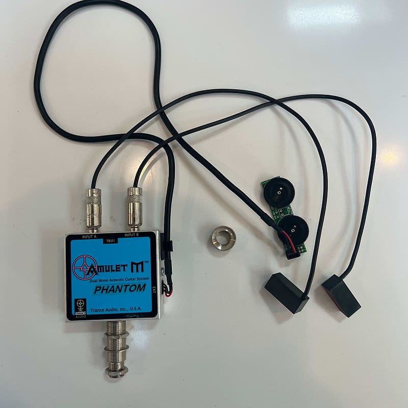 Trance Audio Amulet M Phantom Dual Mono Guitar Pickup System | Reverb