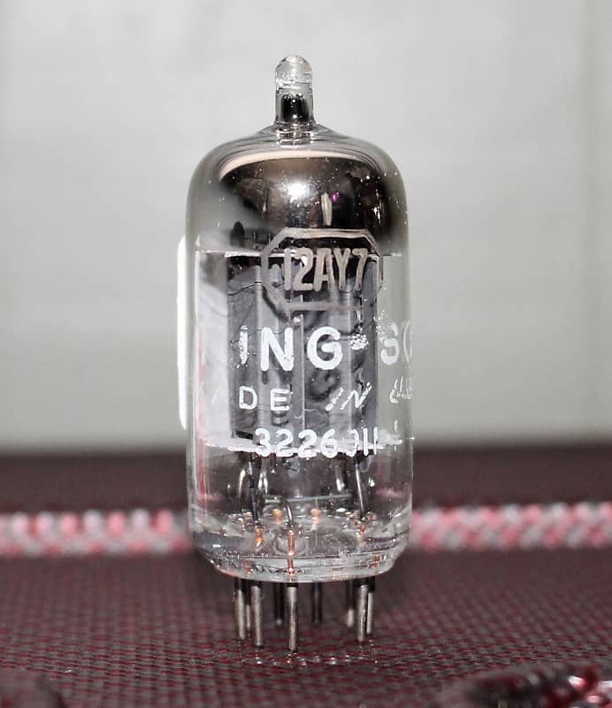 TUNG SOL USA 12AY7 6072 LONG PLATE FOIL GETTER TIGHT BALANCE | Reverb
