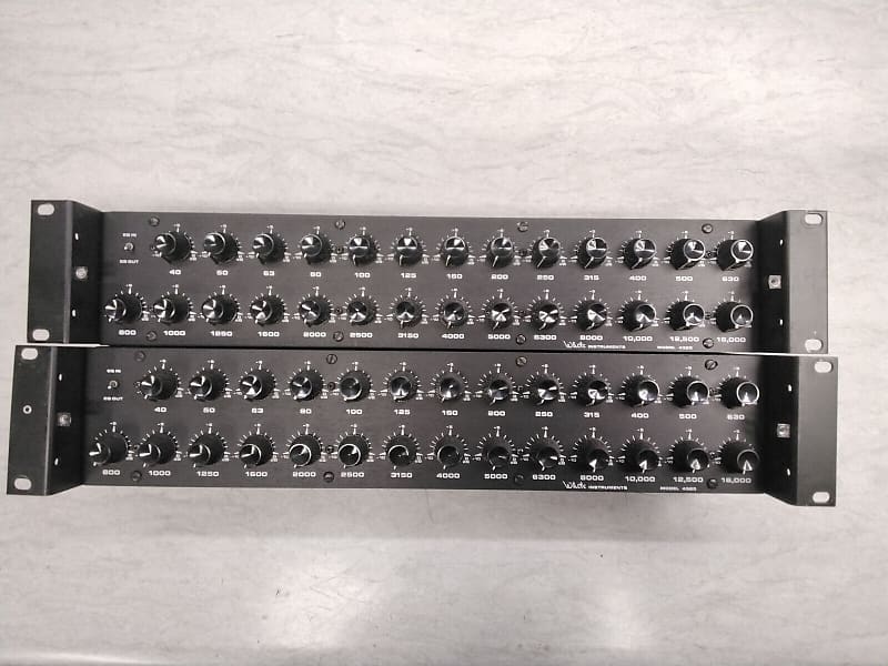 White Instruments Model 4320 PASSIVE 1/3 Octave Equalizer | Reverb
