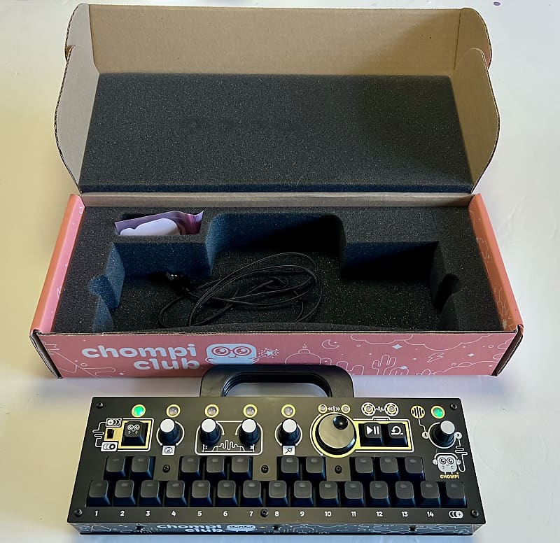 Chompi Club CHOMPI Sampler + Tape Music Instrument (Midnight | Reverb