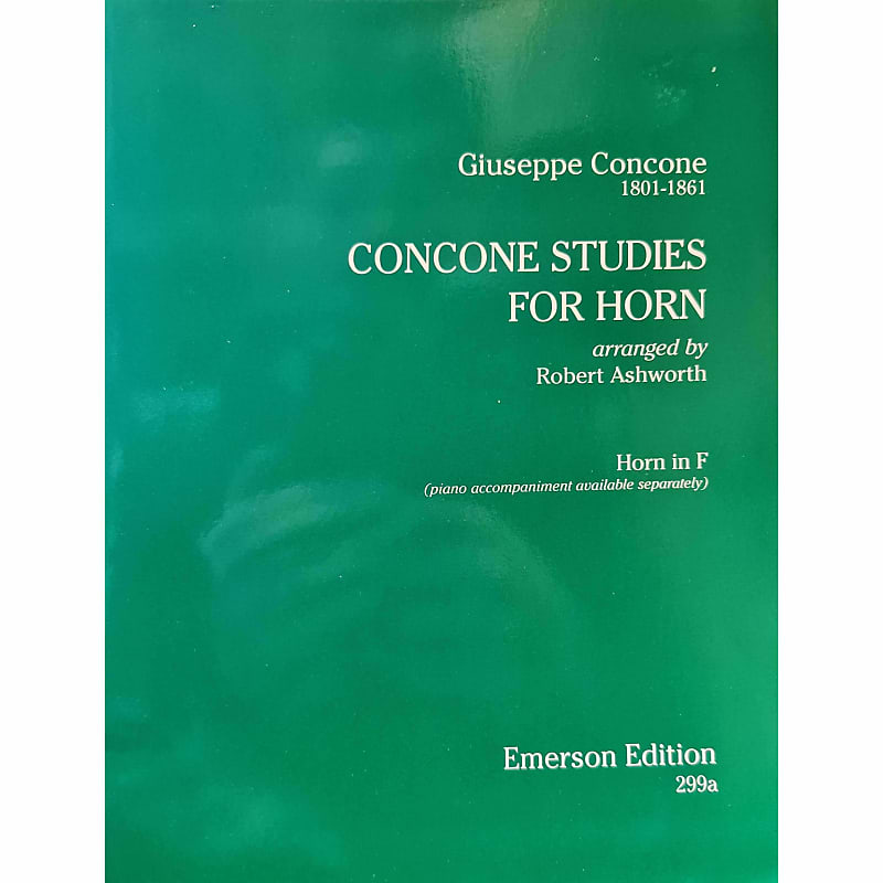 Concone Studies For Horn | Reverb