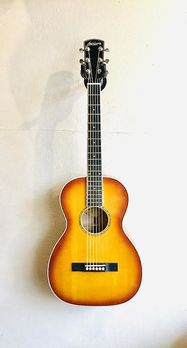 Larrivee P-09 Custom Parlor Flame Maple Late Model Sunburst | Reverb