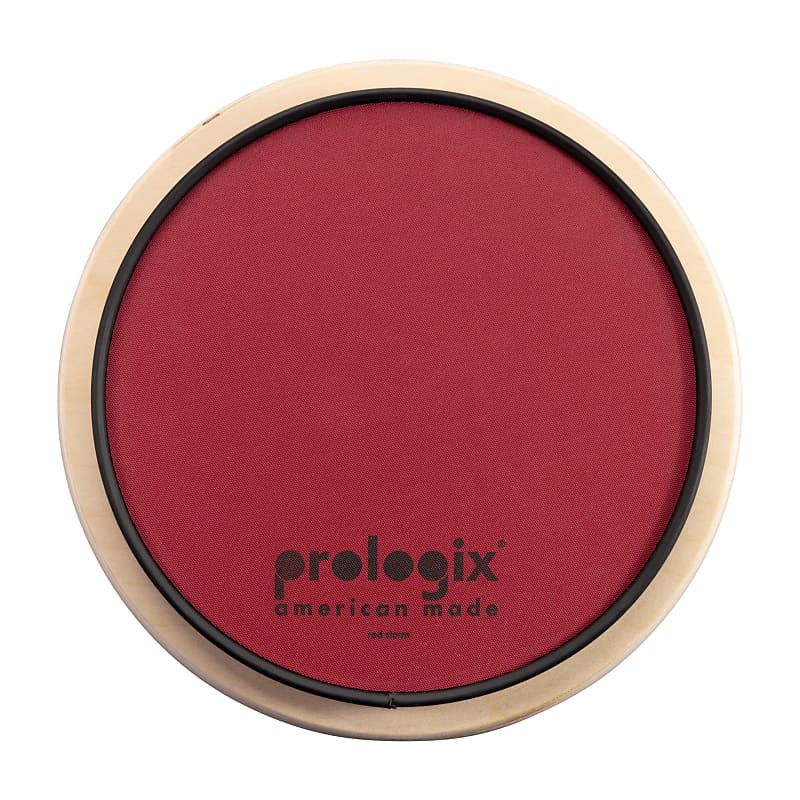 ProLogix Storm Practice Pad w/ Rim - Medium Resistance 8" Red | Reverb
