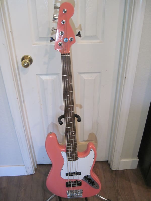 Jazz Bass 4 to 5 string conversion, Squier /Glarry Mod in | Reverb