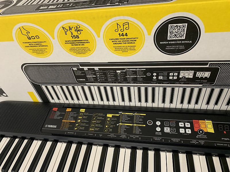 Yamaha PSR-F52 keyboard | Reverb