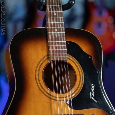 1960's Framus Texan 12-String Acoustic Guitar | Reverb