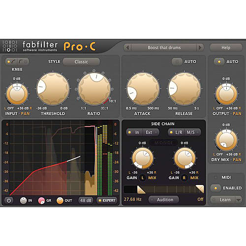 FabFilter Pro-C 2 Compressor Plug-In (Download) | Reverb Canada