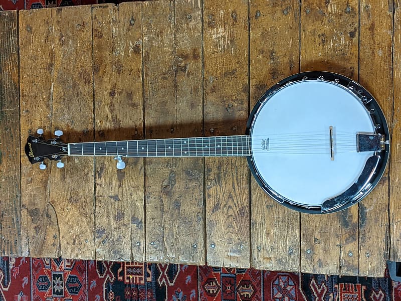 Ibanez Five String Banjo With Guitar Banjo Pot And Resonator | Reverb
