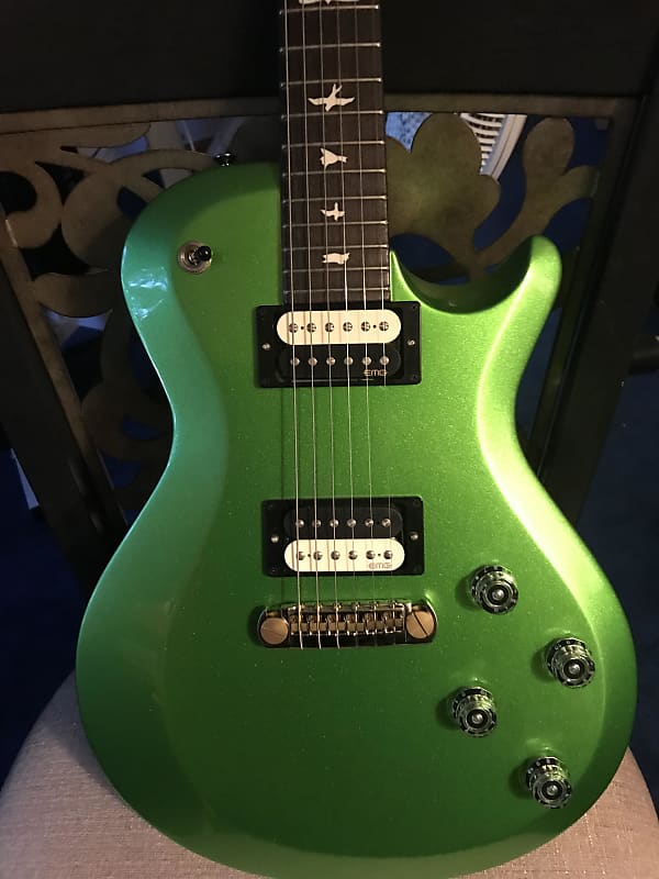 Paul Reed Smith S2 Singlecut 2017 Lime Green Firemist EMG | Reverb