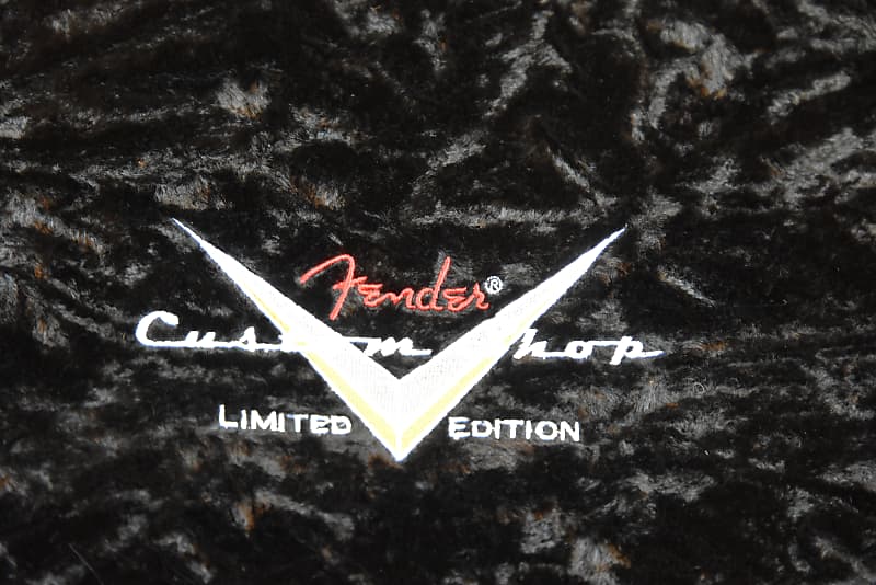 Fender Custom Shop Limited Edition Hard Guitar Case - Black | Reverb