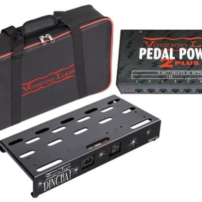 Voodoo Lab Dingbat Small-EX Pedalboard with Pedal Power 2 | Reverb