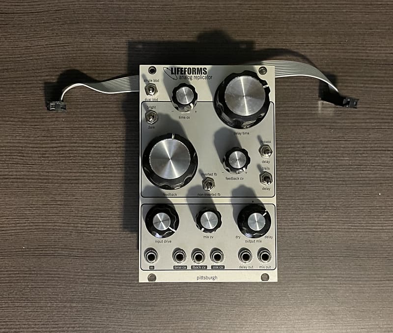 Pittsburgh Modular Lifeforms Analog Replicator White / Silver | Reverb