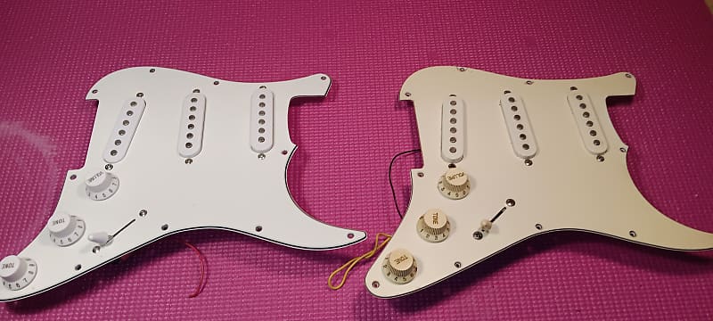 Fender Squier Loaded Strat pickguards - | Reverb