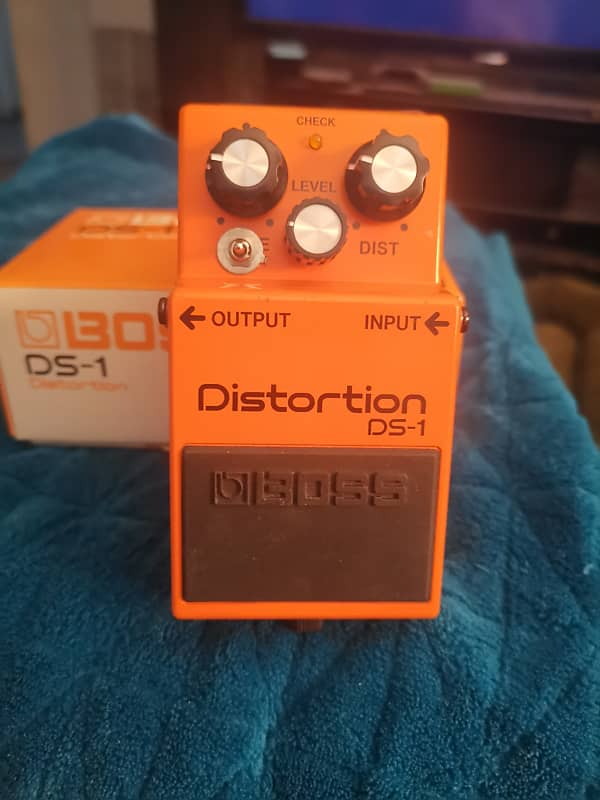 Boss DS-1 Mod by Monte Allums Roxx Tri Gain - Orange | Reverb