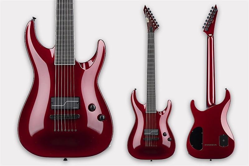 ESP STEF B7 1H Custom Shop Deep Candy Apple Red | Reverb