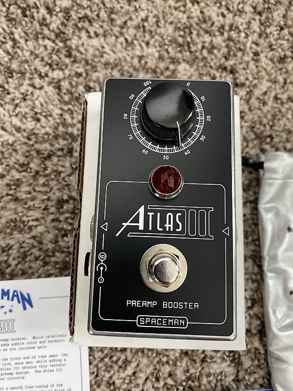 Spaceman Effects Atlas III Discrete Preamp Booster | Reverb