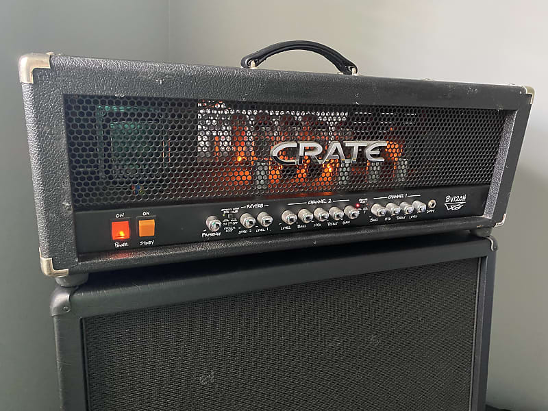 Crate Blue Voodoo 120 - 120w Guitar Amp Head - Made in USA | Reverb