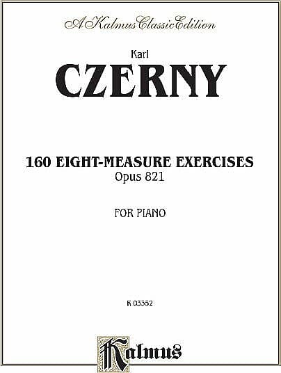 160 8-measure Exercises, Opus 821 | Reverb