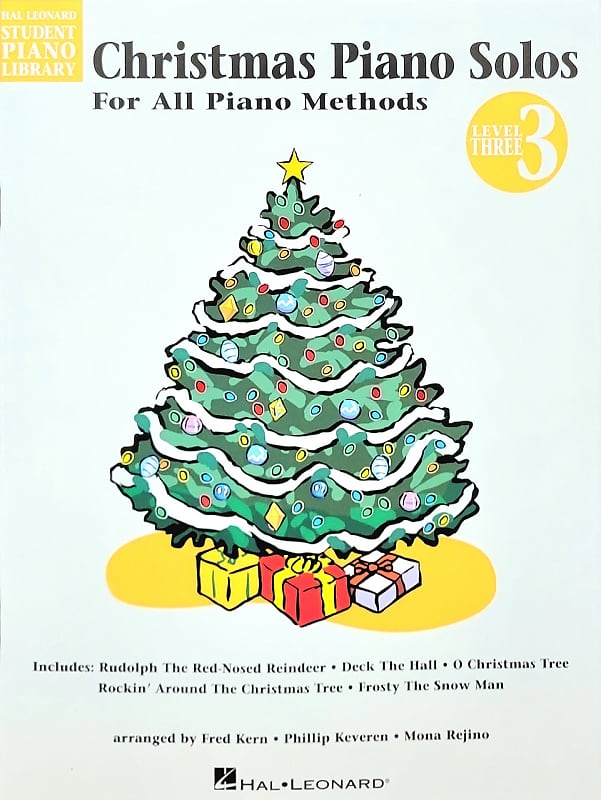 Christmas Piano Solos - Level 3 - For All Piano Methods | Reverb