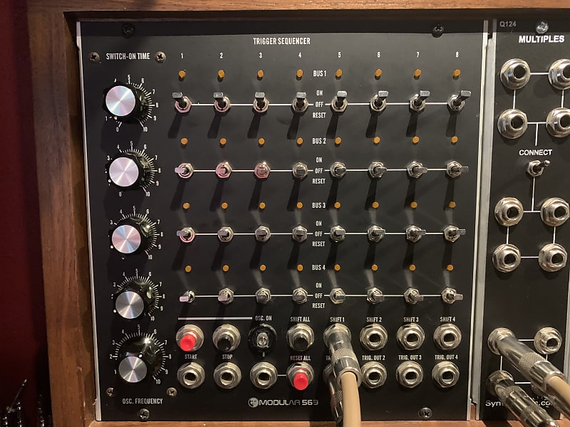 Moon Modular 563 Trigger sequencer Black | Reverb