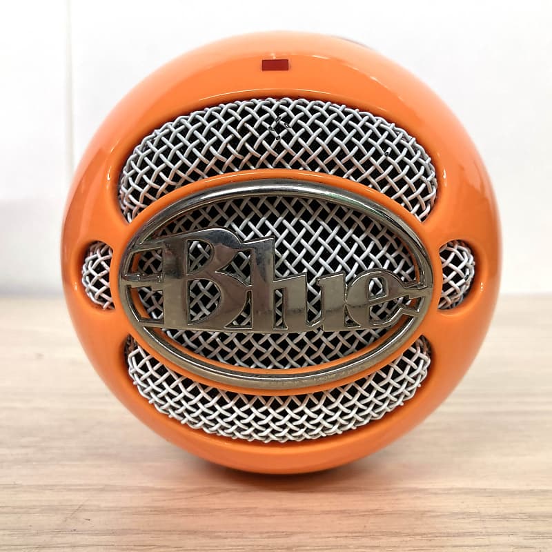 Blue Snowball USB Microphone (Bright Orange) | Reverb