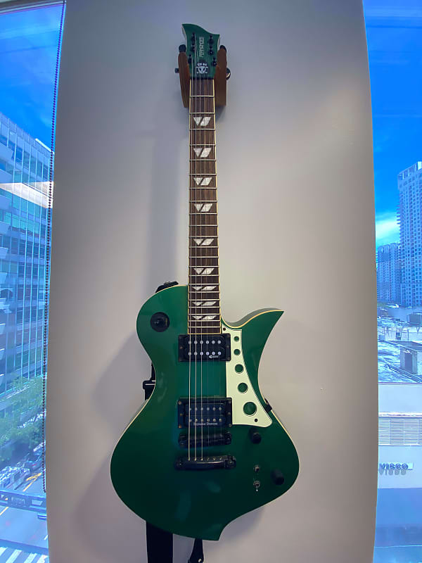 Fernandes Ravelle - Dave Kushner Signature Elite Green | Reverb