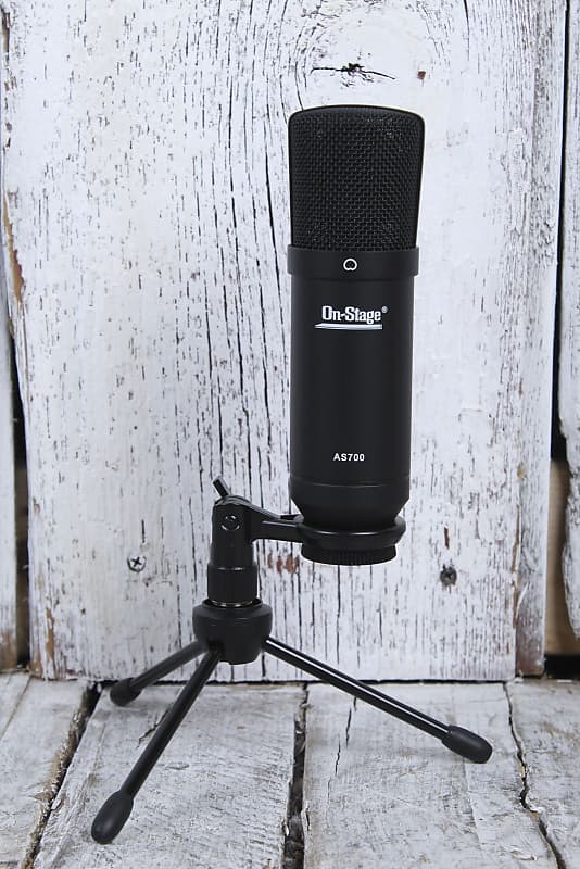 On-Stage AS700 USB Condenser Microphone Studio Quality USB | Reverb