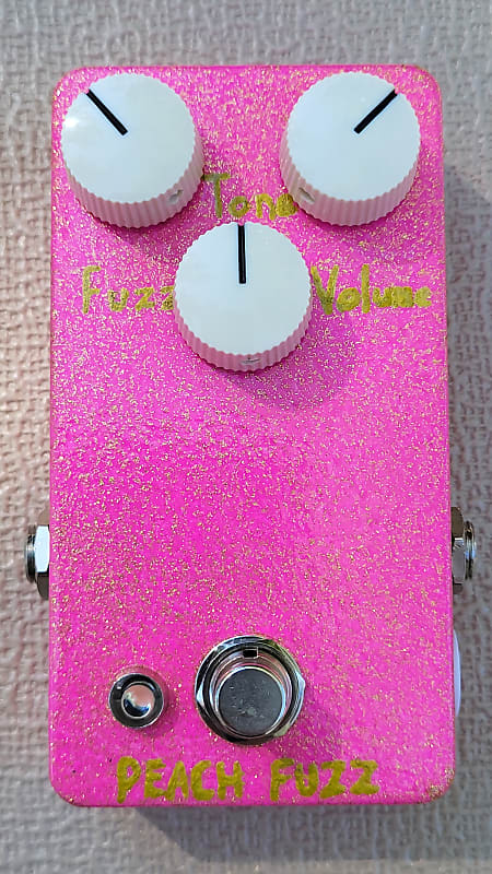 Handpainted Peach Fuzz clone | Reverb