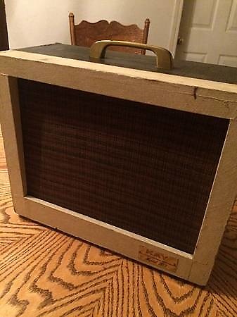 KAY MODEL 703 GUITAR AMP 1964 WHITE/GRAY | Reverb